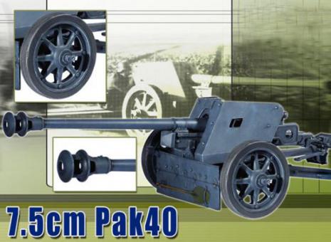 Dragon-Models.de | 7.5cm PaK 40 - Exclusive Cyber Hobby | Online kaufen