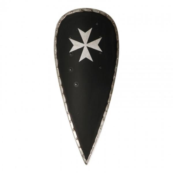 Dragon-Models.de | 1/6 Knight Hospitaller Master Sergeant Shield (Black ...