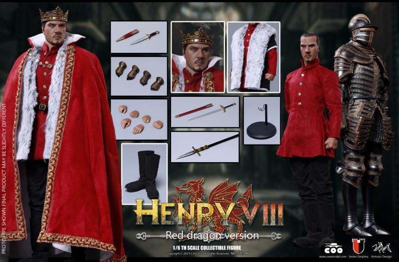 Dragon-Models.de | 1/6 HENRY VIII (RED DRAGON VERSION) | Buy online