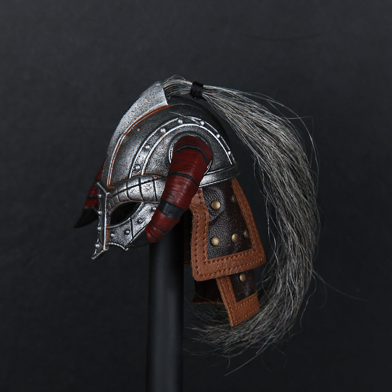 Dragon-Models.de | Metal Viking Brillenhelm Larp Helm in Metal 1:6 ...